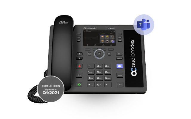 C435HD IP Phone | Entry Level/Common Area IP Phone | Native Microsoft ...